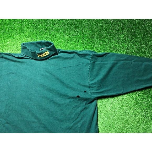 Riddell | Shirts | Vintage9s Nfl Green Bay Packers Mens Green ...